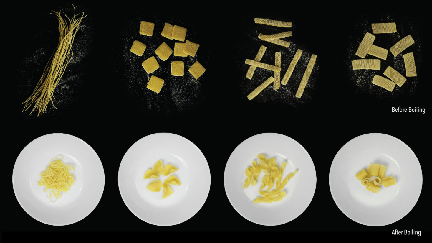 Researchers Develop Impressive Pasta That Morphs Into Shape When Cooked ...
