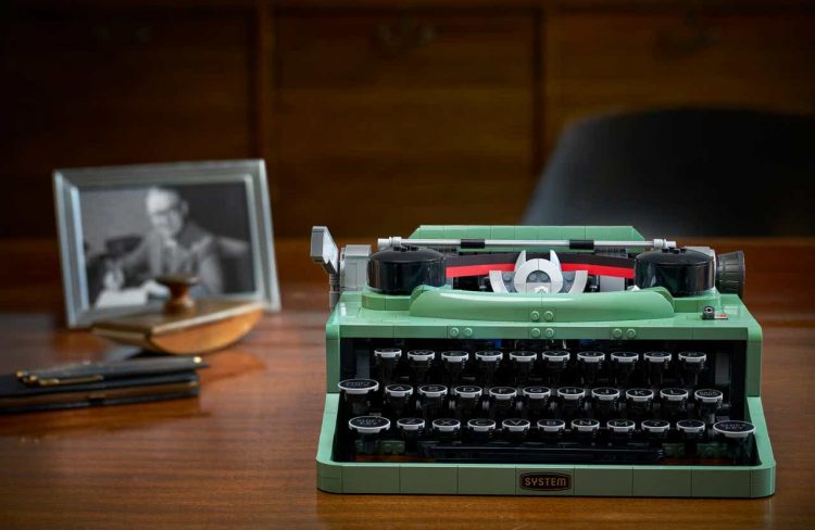 The New LEGO Typewriter Set is Amazing