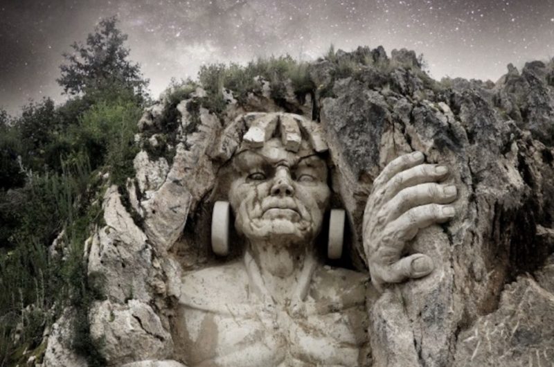 Gigantic Sculptures of Incan Gods Carved Into a Mountain in Peru ...