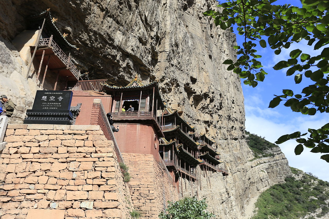 Hengshan Hanging Temple Is One of the World’s Top 10 Most Precarious ...