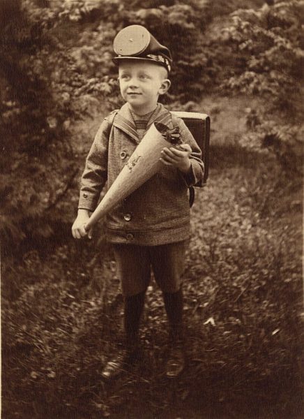 German Children Celebrate School With School Cones - Nspirement