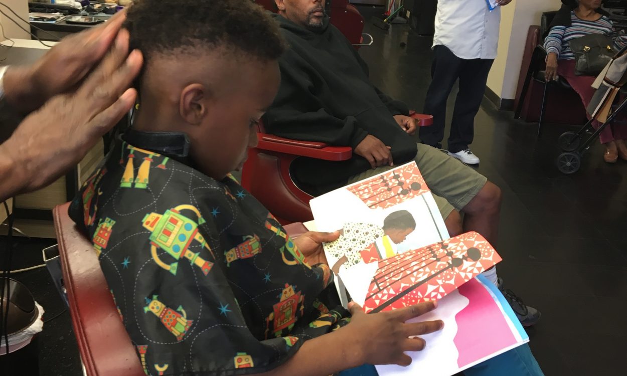 Helping Barbers Fill Their Shops with Books for Kids - Nspirement