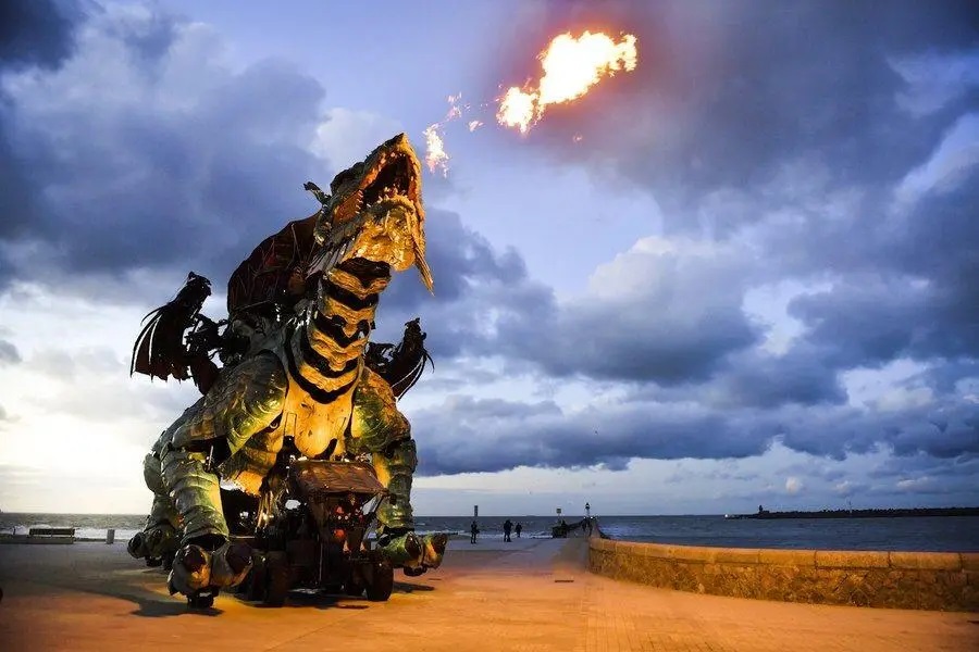 The Dragon of Calais: A Mythical Artwork - Nspirement