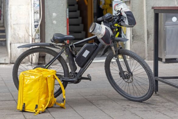 Children Growing Up on Delivery Food Bikes - Nspirement